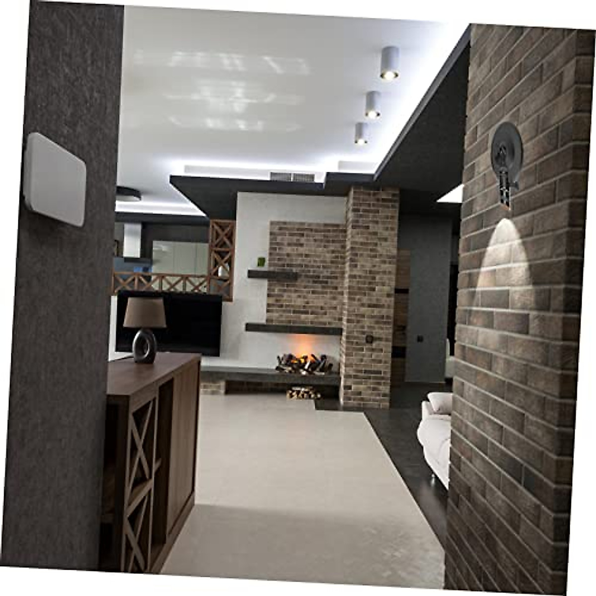 Uonlytech 1pc Wall Lamp Outdoor Solar Lights Decorative Rustic Wall Sconces Outdoor Bulbs Wall Lamp Decor LED Wall Lights Industrial Farmhouse Wall Lamp Home Wall Light Mini Wall Light Lawn