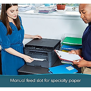 Brother L-2390DW Series Compact Monochrome Laser All-in-One Laser Printer I Print Scan Copy I Wireless | Mobile Printing I Auto 2-Sided Printing I Up to 32 Pages/Min + Printer Cable