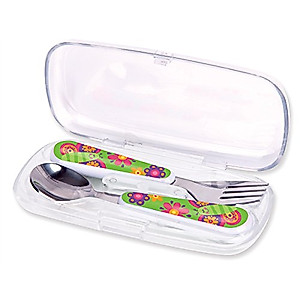 Stephen Joseph Silverware Set, Butterfly