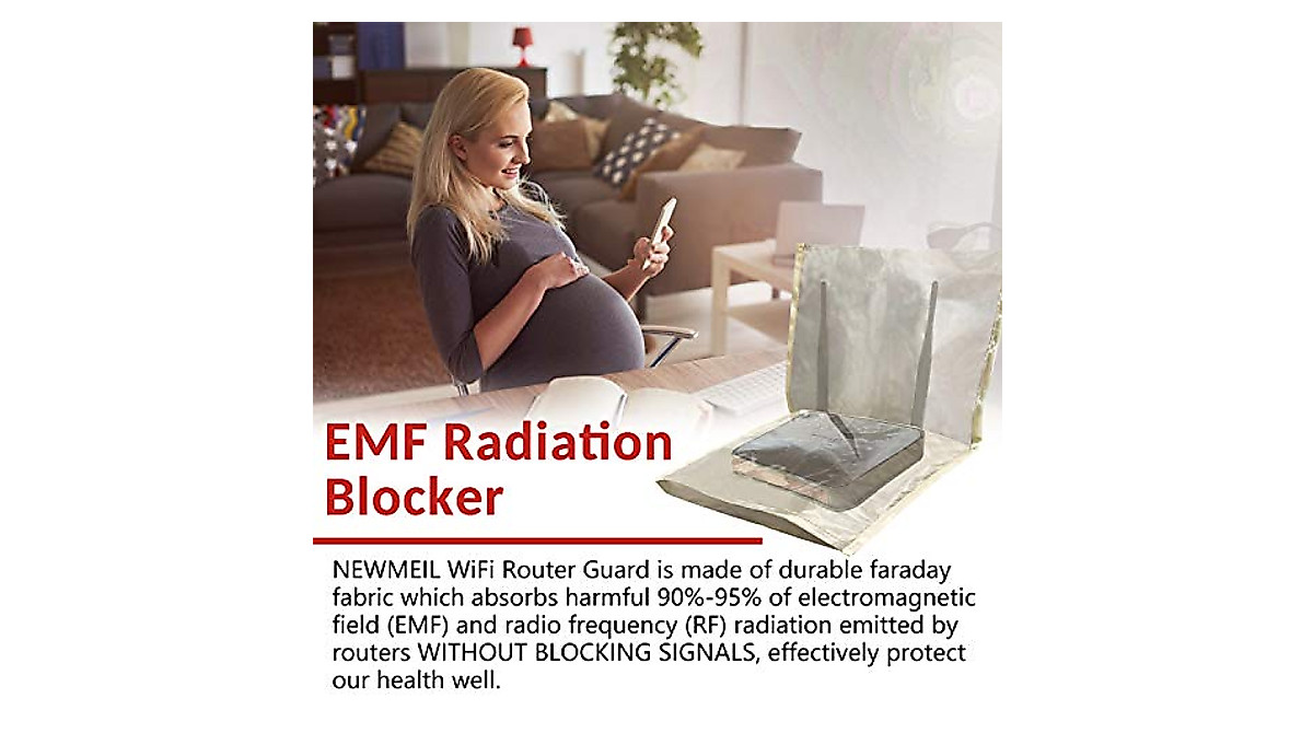 NEWMEIL WiFi Router Cover: Harmful EMF Radiation Guard