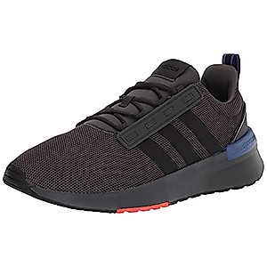 adidas Men's Racer TR21 Trail Running Shoe, Grey/Black/Sonic Ink, 10