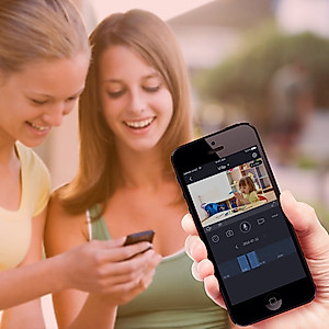 Foscam C1 HD 720P WiFi Security IP Camera with iOS/Android App, Super Wide 115° Viewing Angle, Night Vision Up to 26ft, PIR Motion Detection