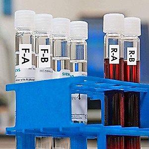 Fimax Compatible Brother P Touch TZe-241 TZe241 Label Tape 18mm 0.7 Laminated White TZ-241 Tape for Brother Ptouch PTD400 PTD600 PT2030 PT1880 PT1890 PTP700 Label Maker, Black on White, 6 Pack