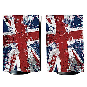 PlayVital Black Green Camouflage Full Set Skin Decal for PS5 Console Digital Edition, Sticker Vinyl Decal Cover for PS5 Controller & Charging Station & Headset & Media Remote