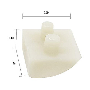 prime&swift AXV414P Pool Pod Shoes Clear Pool Pod Feet Clear-4Pack