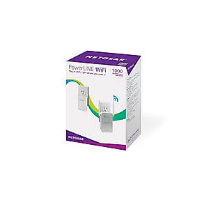 NETGEAR PowerLINE 1000 Mbps WiFi, 802.11ac, 1 Gigabit Port - Essentials Edition (PLW1010-100NAS)