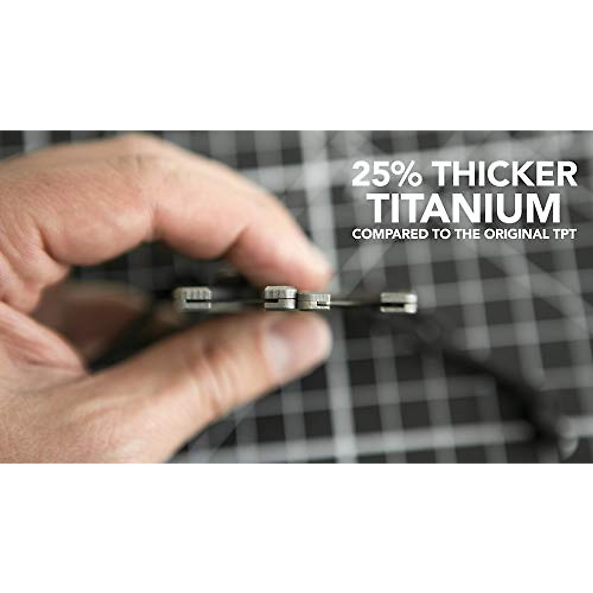 BIG IDEA DESIGN TPT Slide : Titanium Pocket Tool (Matte Black)