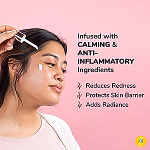 FACETORY Oats Calming Glow Weightless Facial Oil with Oats and Squalane - Calming, Redness Relief, Anti-inflammatory, Moisturizing Facial Oil, 30ml/ 1.01 fl oz