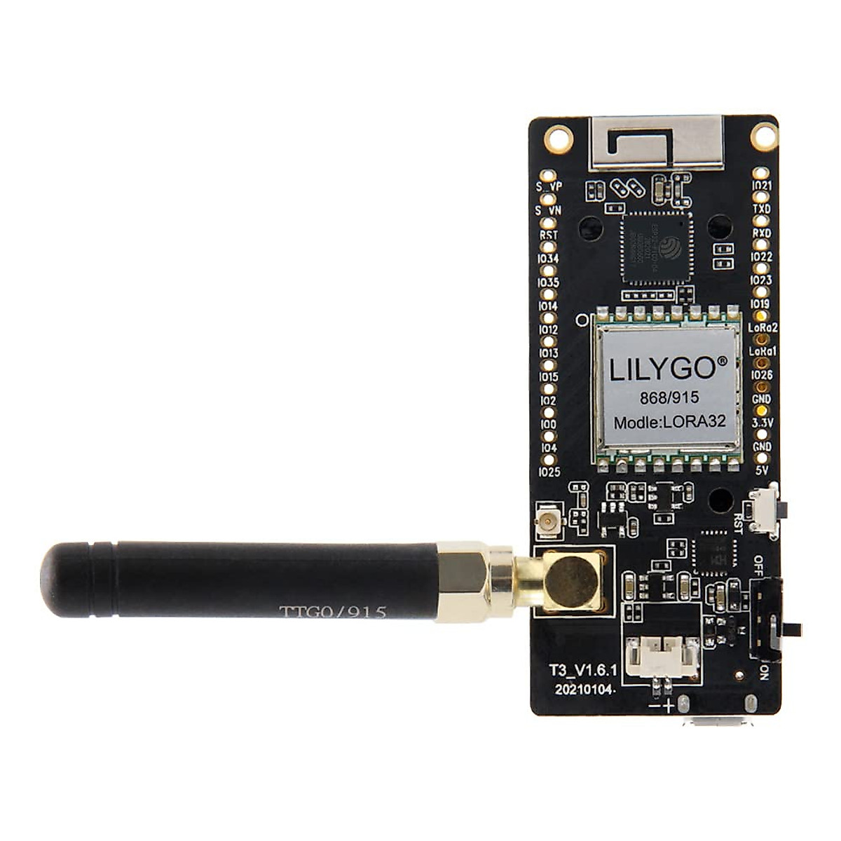 LILYGO LoRa32 915Mhz ESP32 Development Board OLED 0.96 Inch SD Card BLE WiFi TTGO Paxcounter Module