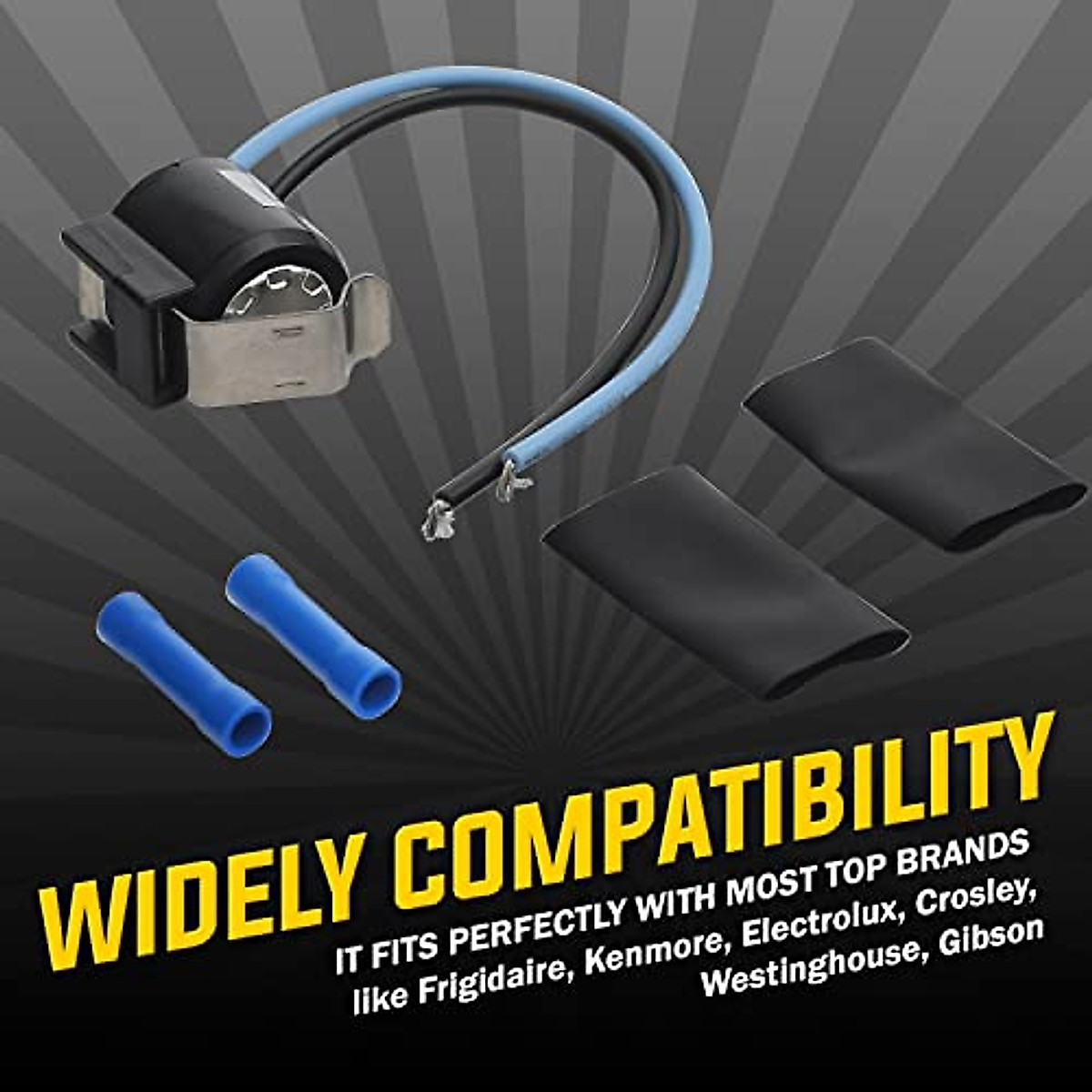 2 - PACK 5303918214 Refrigerator Defrost Thermostat by Seentech- Exact use for Frigidaire Kenmore Electrolux - Replace Part Number AP2150145 PS469522 AH469522 EA469522, 75303918214, 892545