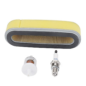SGBTB Air Filter Spark Plug for Honda GXV120 GV200 HR194 HR195 HRA214 HRA215 HRC215 HR21 Lawn Mower 17210-ZE6-505 17210-ZE6-003