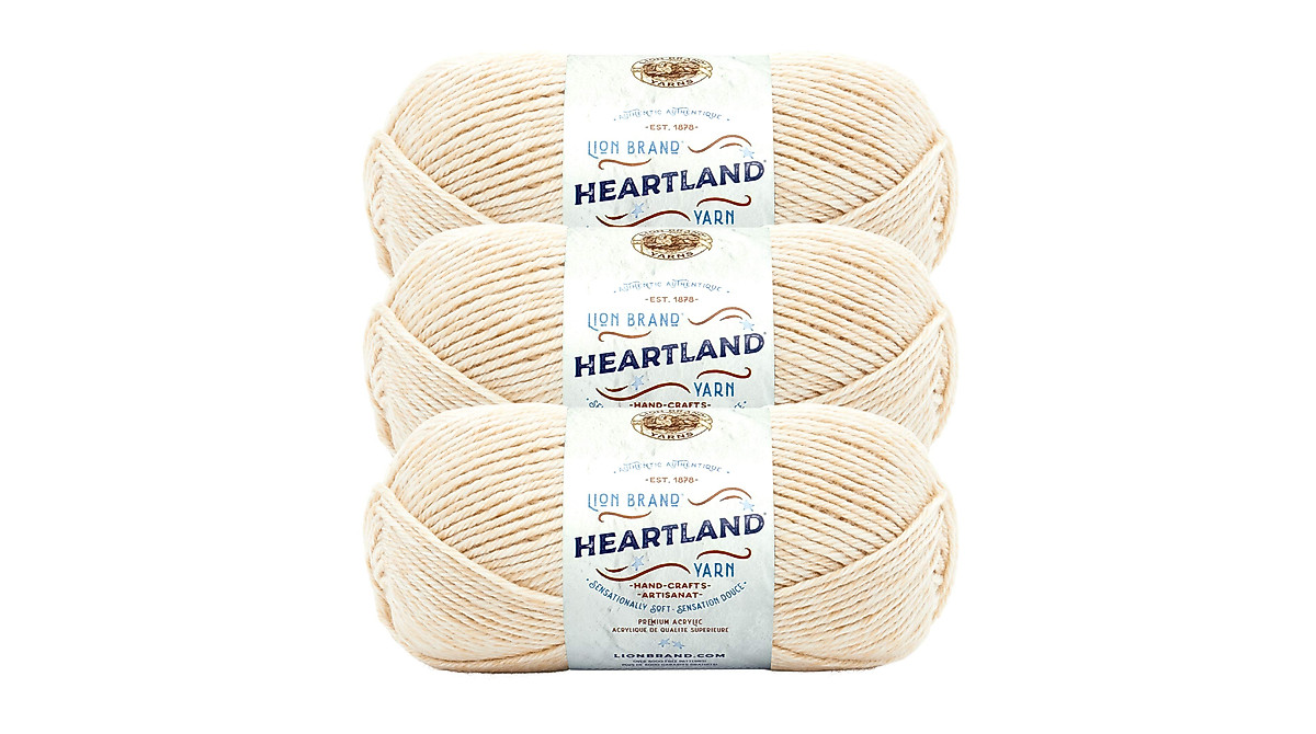 (3 Pack) Lion Brand Yarn 136-098U Heartland Yarn, Acadia — 🛍️ The ...
