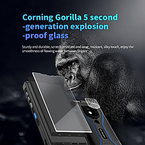 Big Walnut B2 Rugged Smartphone Unlocked, 8000mAh Battery 8GB 256GB Android 12 Cell Phone, 64MP Camera 24MP Night Vision,IP68 Waterproof Mobile Phone Unlocked 5G GSM Dual Sim NFC