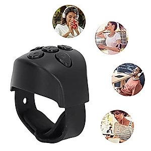 Remote Control, Stable Connection Remote Control Page Turner for Android Phones (Black)