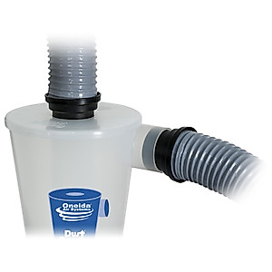 Oneida Air Systems Dust Deputy 2.5 Plus Cyclone Separator XL: Highest CFM Collector for Wet/Dry Shop Vacuums with Lid (New DD 2.5 Plus)