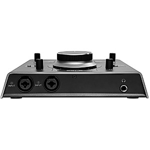 Fluid Audio SRI-2 : 2x2 USB desktop wedge w/24-bit/192kHz + 48v Phantom Power + 2X stereo monitor outputs + 2X Class A mic pres + Giant volume knob