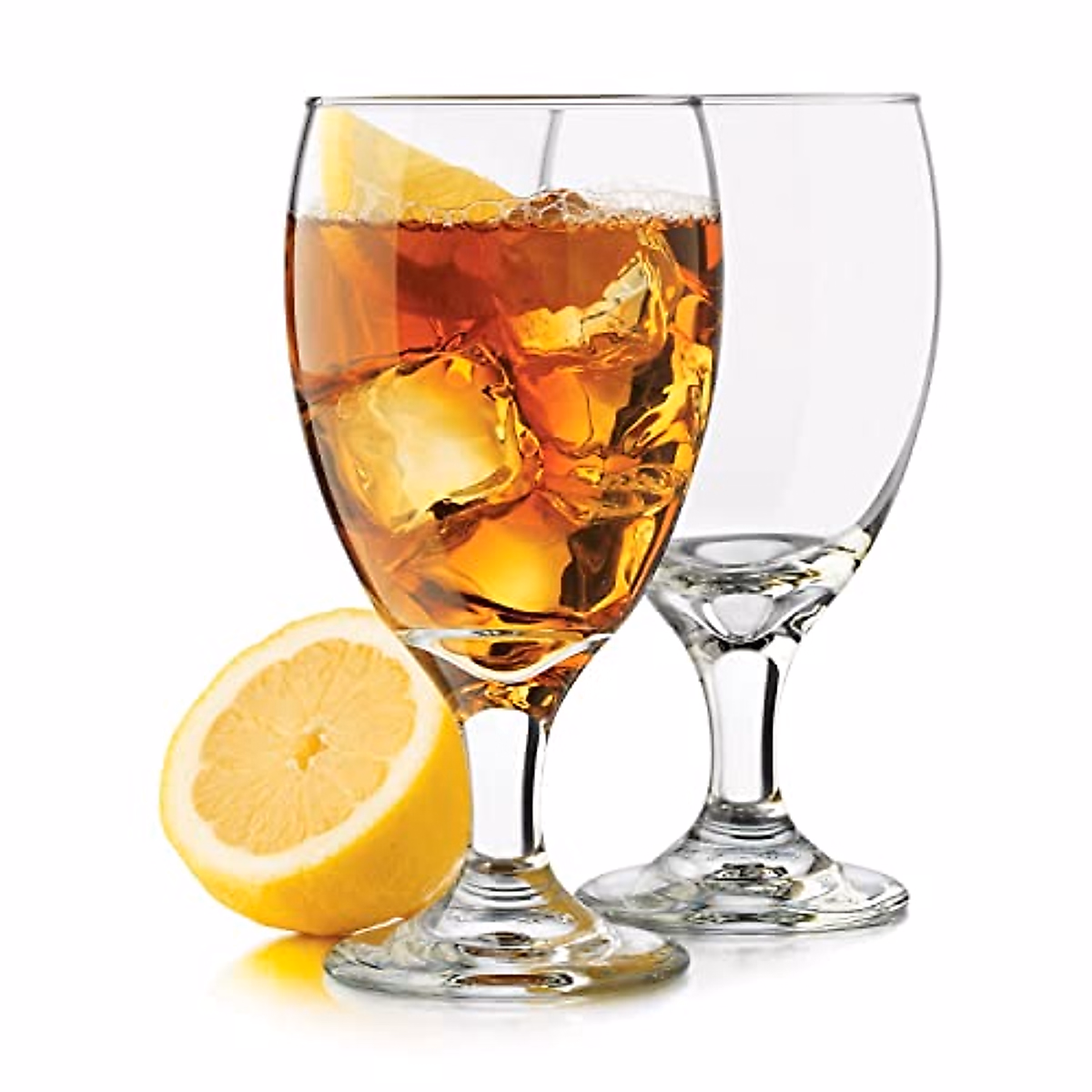 Libbey 16 Ounce Occasions Classic Goblet Glass, Clear, 4-Piece