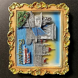 Szechenyi Chain Bridge Budapest Hungary Refrigerator Magnet Travel Souvenir 3D Fridge Decoration Magnetic Sticker Craft Collection