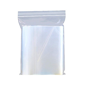 KOqwez33 100Pcs Resealable Clear Cello/Cellophane Bags, Clear Household Sundries Food Storage Zipper Plastic Bags for Treat Cookie Bakery Candle Soap Popcorn Transparent 9cm x 13cm