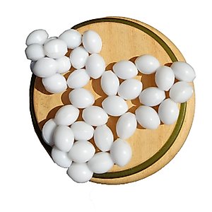 Magnetic Stirrer Stir Bar PTFE Magnetic Mixer Stir Bars (6X8mm, Olive Shape, 10pcs)