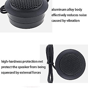 TOTMOX Car Stereo Speaker, ddt-s30 Tweeter, 320W Maximum Power Elite nd Aluminum Dome Tweeter