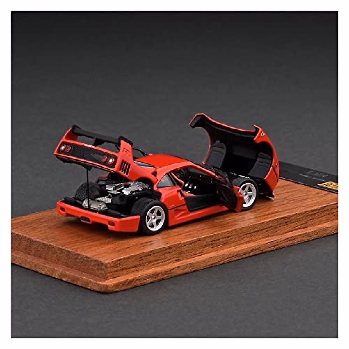 Classic Static Scale Models 1 64 for Ferrari F40 LM Red Full Open Alloy Car Model Ornaments Adult Gift Collection Display Adult Gift Non RC Toys
