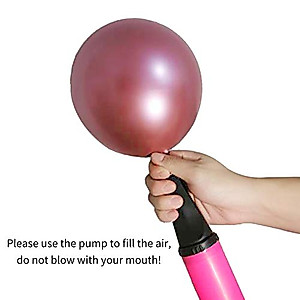 Light Pink Metallic Balloons，12inch（50pcs）Chrome Latex Pink Balloons,Tiffany Metallic balloonns.