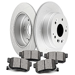 ORTUS UNI Rear Ceramic Brake Pads and Rotors E80390001CP