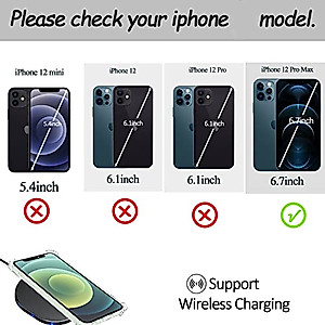 MINSCOSE Clear Glitter Case for iPhone 12 Pro Max Case,Luxury Cute Flexible Sparkly Rhinestone Case with Bling Crystal Shockproof Camera Lens Protector Design for Women Girls-Gold