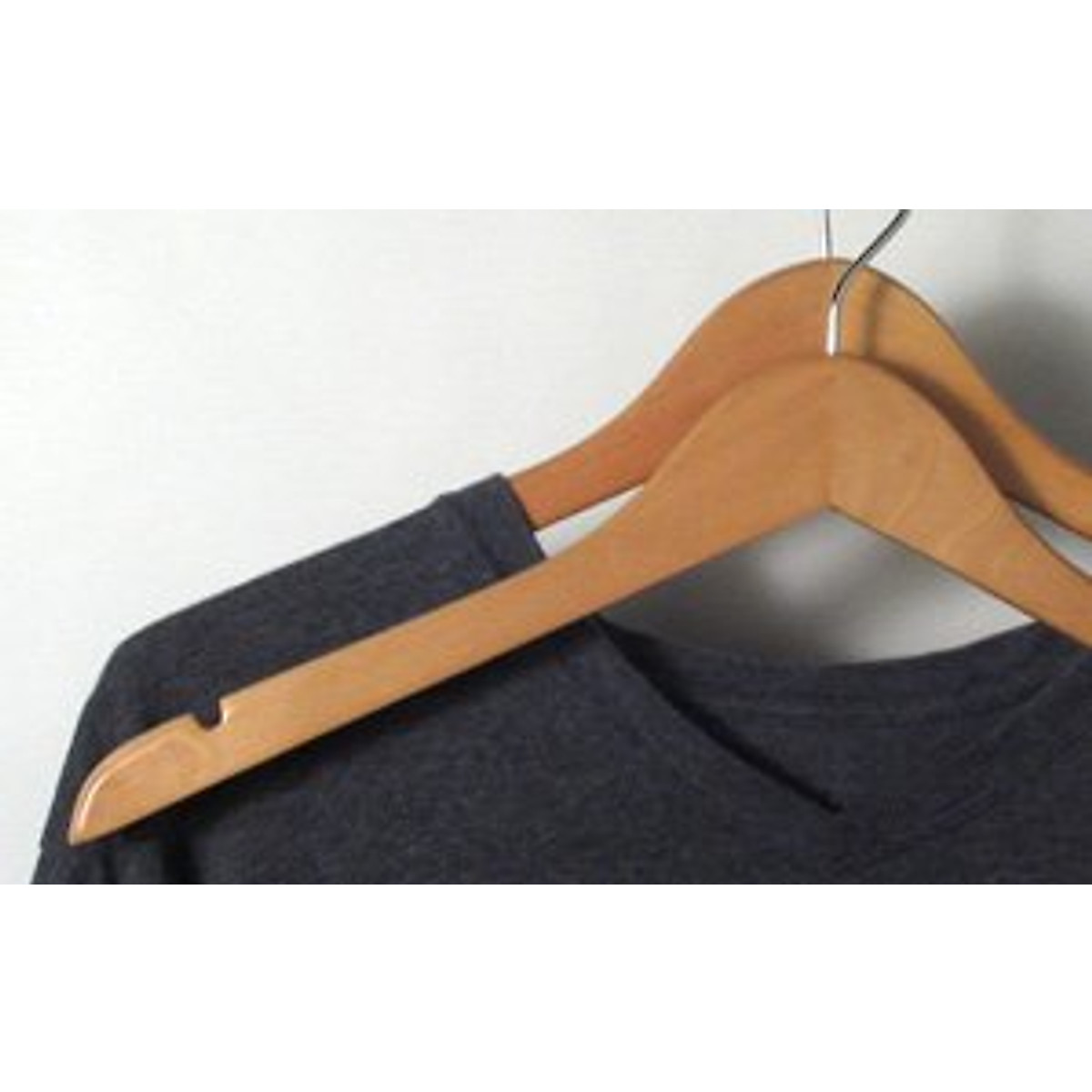 Precision Hanger in Gold with Felt. The Dimple & Crease Free Hanger Solution-Click "2 New" for Other Offers!