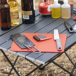 MSR Alpine Deluxe Camping Cutting Board, One Size, Red