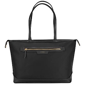 Targus Laptop Tote Bag for Women 15 Inch Water Resistant Lightweight Computer Laptop Bag Women Business Office Work Bag Briefcase Large Travel Handbag Shoulder Bag Stylish Laptop Bag, Black (TST599GL)