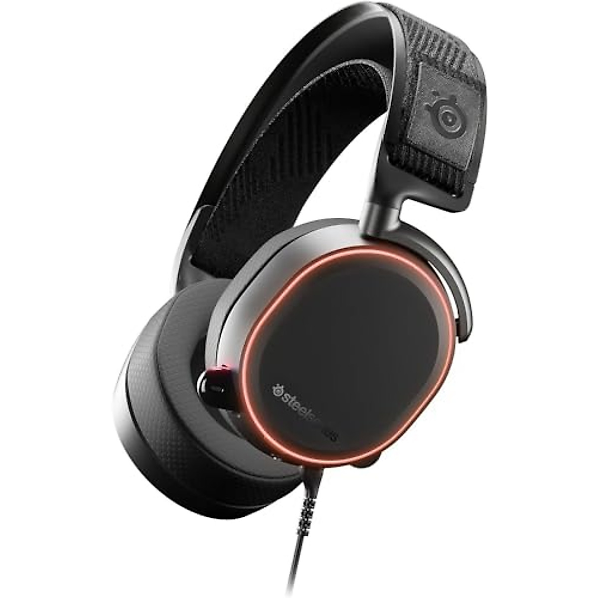steelseries Arctis Pro High Fidelity Gaming Headset - Hi-Res Speaker Drivers - DTS Headphone:X v2.0 Surround for PC (Renewed)
