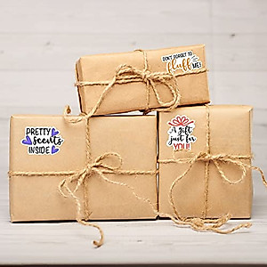 Wailozco A Gift Just for You Stickers,Thank You Stickers,Handmade Stickers,Small Shop Stickers,Envelopes Stickers for Small Business, Online Retailers,Handmade Goods,500 Labels Per Roll