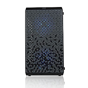 AVGPC Q-Box Series Gaming PC - AMD Ryzen 5 5600G 6-Core Cezanne 6-Core 3.9 GHz with AMD Radeon Graphics with Liquid Cooler 8GB DDR4 500GB SSD Windows 10, Black