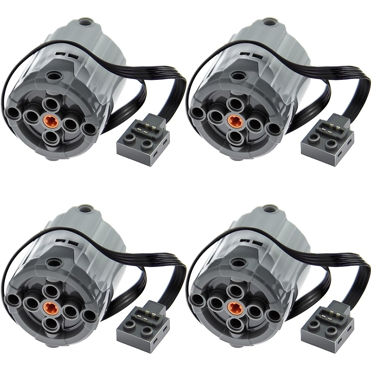 TEESE 4pcs Technic-Motor Set with XL-Motor, Compatible with Technic-Parts, MOC Project Replacement-Parts
