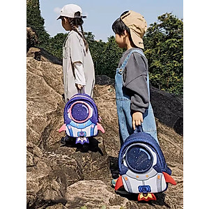 yisibo Kids Backpack with Safety Leash,Anti-lost Children Toddler Backpack for Boys Girls Baby (Purple With Safety Leash(3-6 Years))