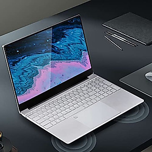 Rosvola 15.6 Inch Laptop High Speed Digital Touchpad 1920x1080 128GB SSD 8G RAM IPS Home Laptop (US Plug)