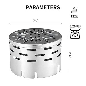 Far Infrared Heating Cover Portable Outdoor Stove Far Infrared Heating Cover for Camping Climbing Winter Fishing Stove Tools Gas Burner Accessories