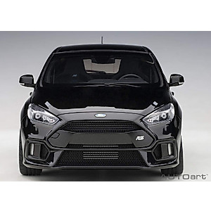 Autoart 2016 Ford Focus RS Shadow Black 1/18 Model Car