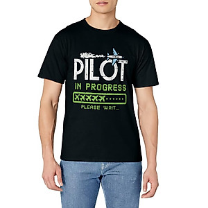 Pilot In Progress, Future Pilot Toy Airplane Lovers T-Shirt