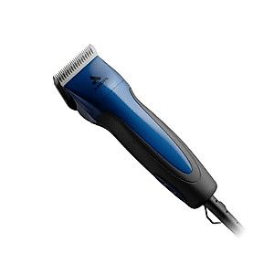 Andis Excel Pro-Animal 5-Speed Detachable Blade Clipper Kit - Professional Animal/Dog Grooming, Blue, SMC (65290)