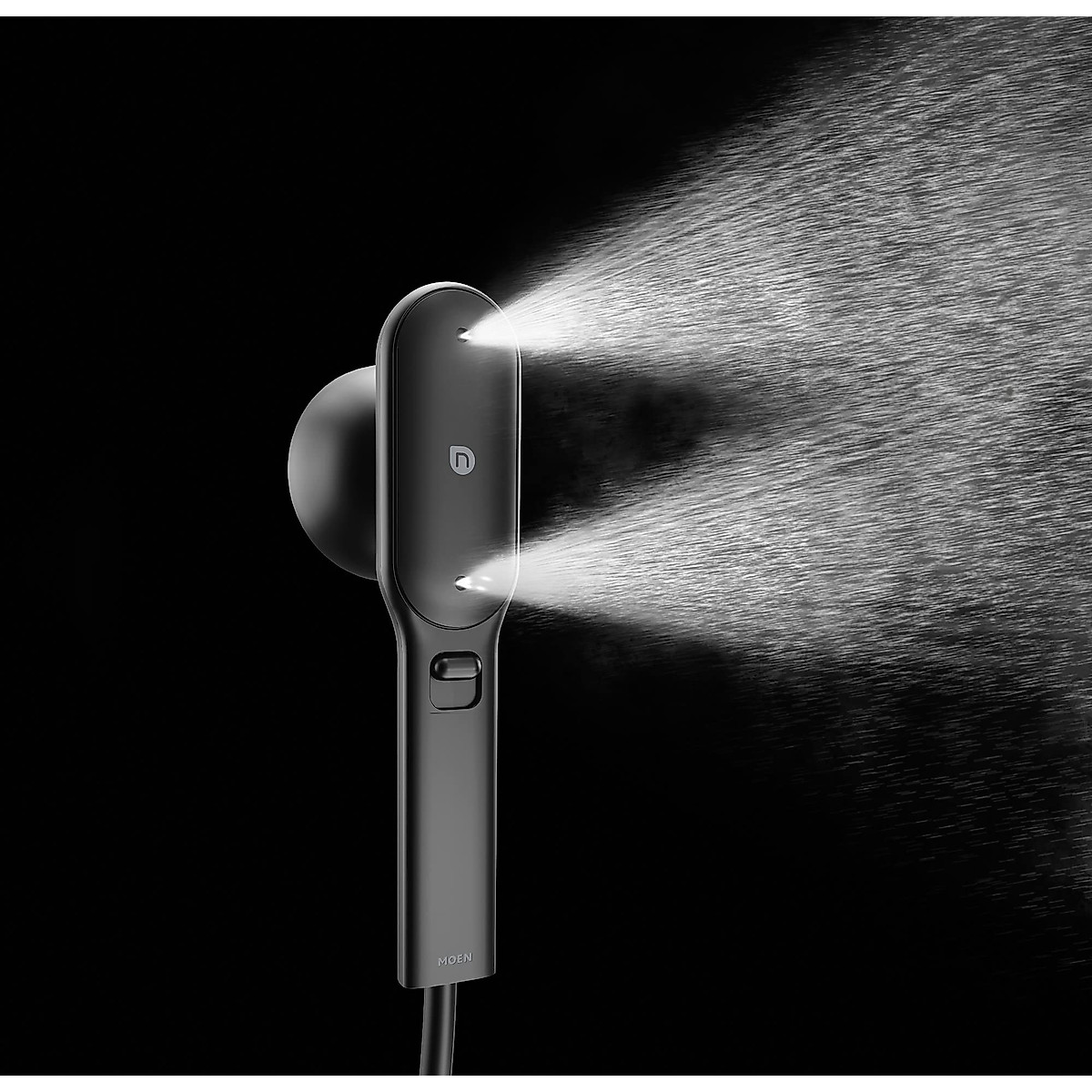 Moen N207Z0BL Spa Shower Magnetic Dock, Matte Black