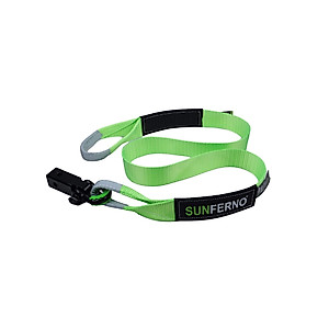 Sunferno Tree Saver Winch Strap 35,000 lbs Certified | Confidently Rig Your Winch Line | 3 inch x 8 Foot | Heavy Duty Emergency Off-Road Towing and Recovery Rope Winching Accessory for 4x4 and Truck