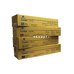 Konica Minolta TN711 Standard Yield Toner Cartridge Set