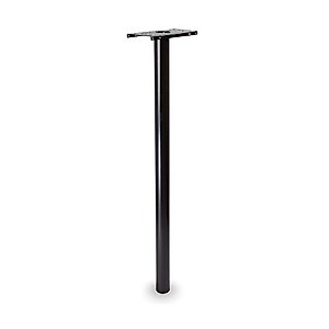 Architectural Mailboxes 7516B-10 Pacifica In-Ground Steel Mailbox Post, Alloy Steel, One Size, Black
