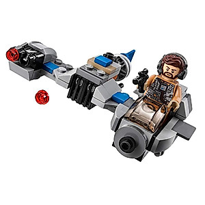 LEGO Star Wars: The Last Jedi Ski Speeder vs. First Order Walker Microfighters 75195 Building Kit (216 Piece)