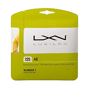 Luxilon 4G 125 Tennis String - Set, Gold