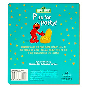 P is for Potty! (Sesame Street) (Lift-the-Flap)