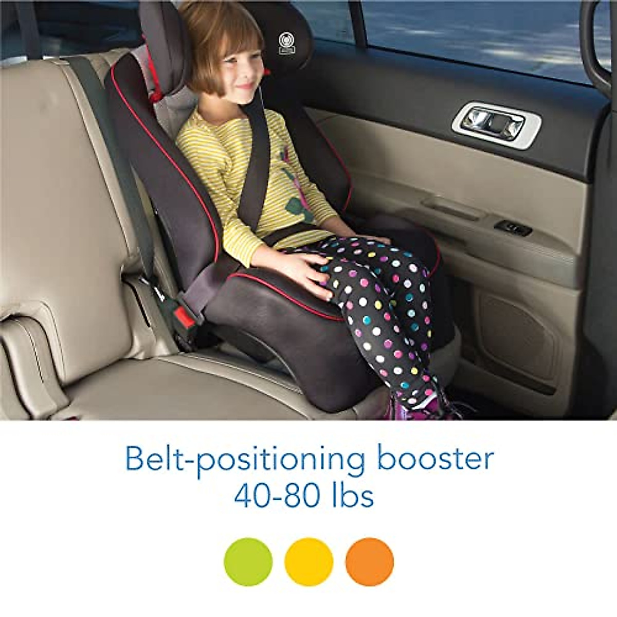 Cosco Empire All-in-One Convertible Car Seat, Extended Use All-in-One Car Seat: Rear-Facing 5-40 pounds, Forward-Facing Harness 22-50 pounds, and Belt-Positioning 40-80 pounds, Spring Petals